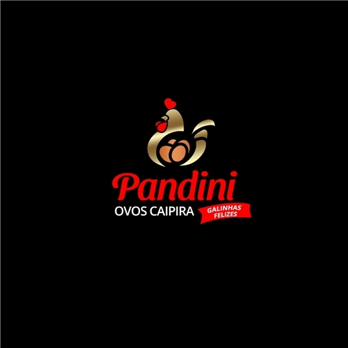 Ovos Pandini | Criação de Logo e Rótulo Para Alimentos & Bebidas