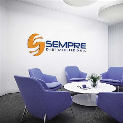 SEMPRE DISTRIBUIDORA | Criação de Logo Para Alimentos & Bebidas