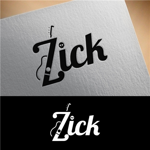 Zick | Criação de Logo Para Artes, Música & Entretenimento