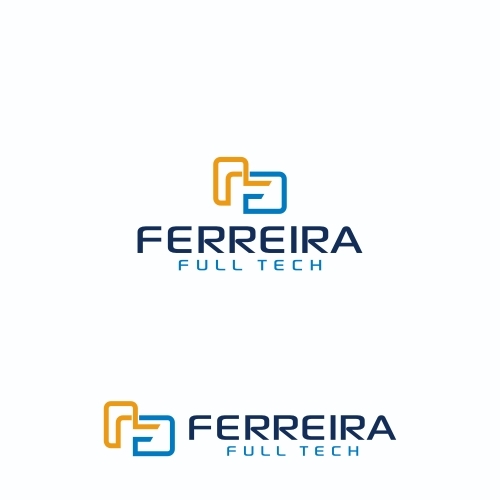 Ferreira / Full Tech | Criação de Logo Para Tecnologia & Ciencias