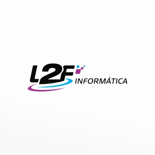 L2F INFORMÁTICA | Criação de Logo Para Computador & Internet