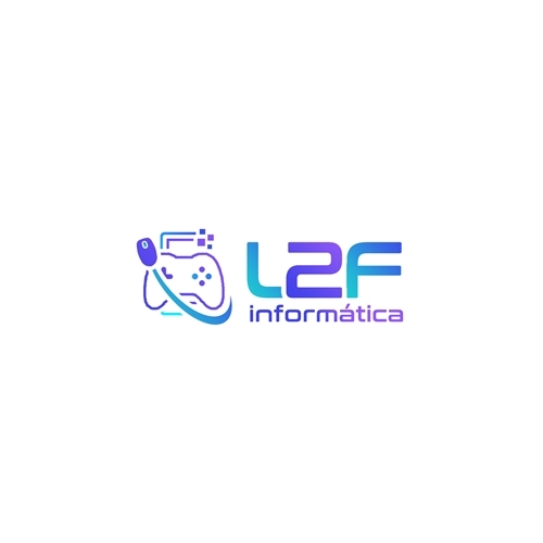 L2F INFORMÁTICA | Criação de Logo Para Computador & Internet