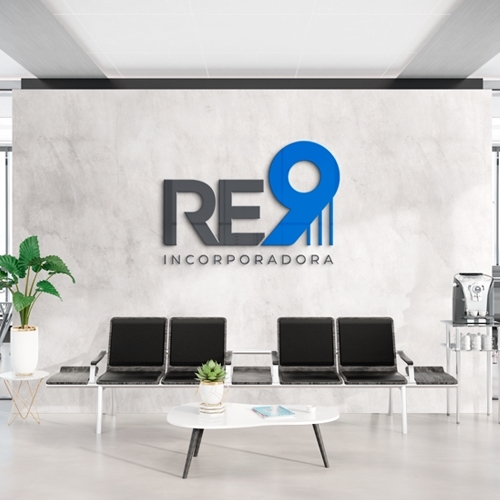 Re9 (grafia pode ser Re9 ou RE9) | Criação de Logo Para Construção ...