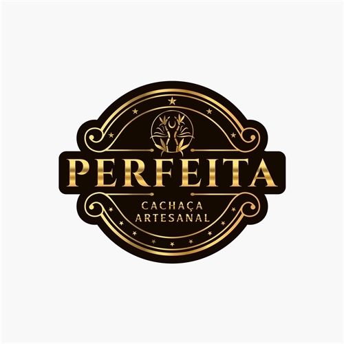 PERFEITA / Cachaça Artesanal | Criação de Logo Para Alimentos & Be...