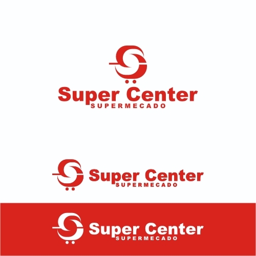 Super Center Supermecado | Criação de Logo Para Alimentos & Bebidas