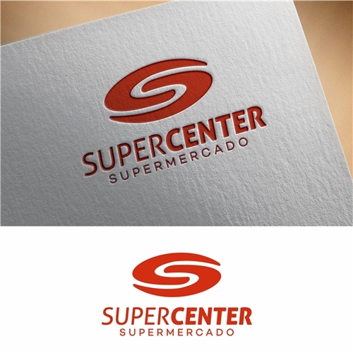 Super Center Supermecado | Criação de Logo Para Alimentos & Bebidas