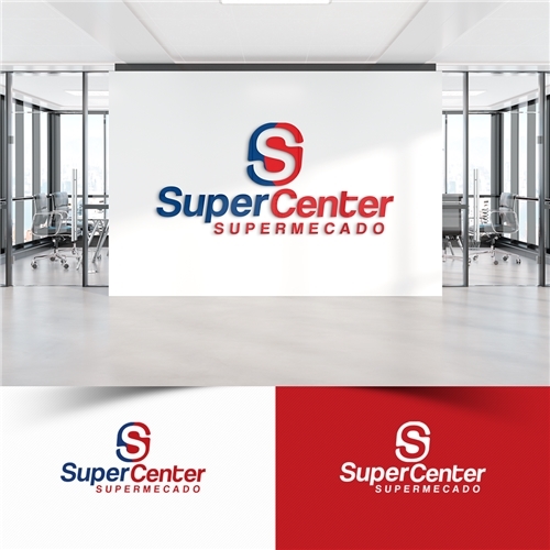 Super Center Supermecado | Criação de Logo Para Alimentos & Bebidas