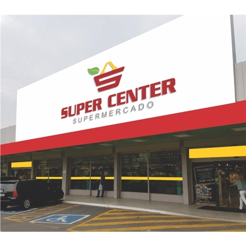 Super Center Supermecado | Criação de Logo Para Alimentos & Bebidas