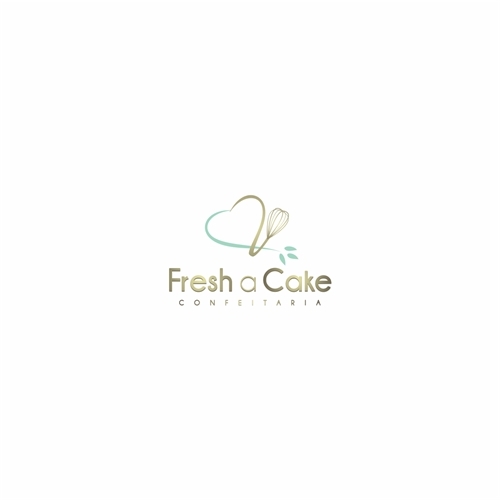 Fresh a Cake | Criação de Logo Para Alimentos & Bebidas