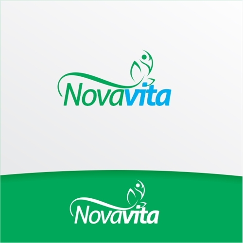 Novavita | Criação de Logo Para Saúde & Nutrição