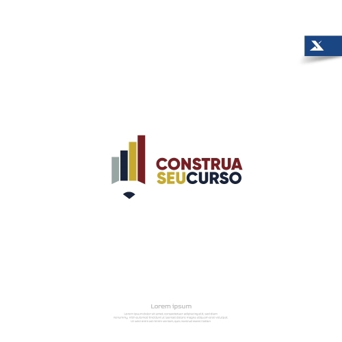 Construa Seu Curso | Criação de Logo Para Educação & Cursos