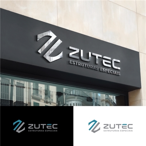 Zutec | Criação de Logo e Papelaria (6 itens) Para Construção & Eng...