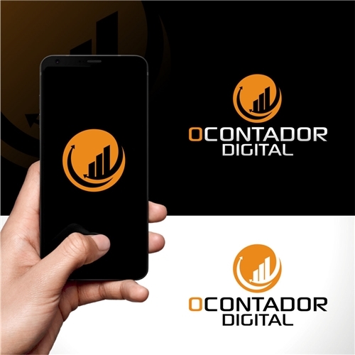 O CONTADOR DIGITAL | Criação de Logo Para Contabilidade & Finanças