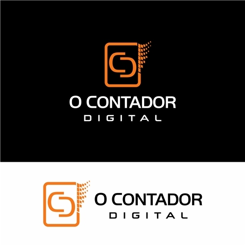 O CONTADOR DIGITAL | Criação de Logo Para Contabilidade & Finanças