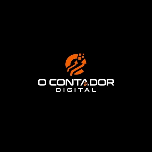 O CONTADOR DIGITAL | Criação de Logo Para Contabilidade & Finanças