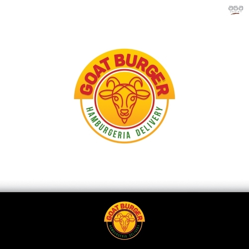 Goat Burger | Criação de Logo Para Alimentos & Bebidas
