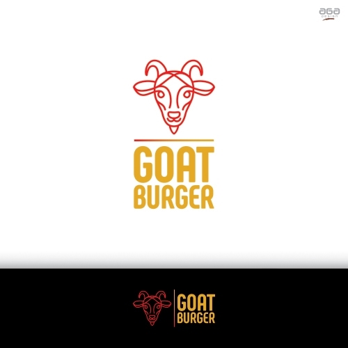 Goat Burger | Criação de Logo Para Alimentos & Bebidas