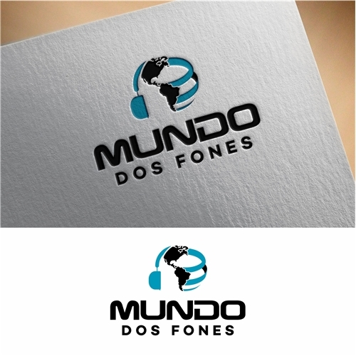 Mundo dos Fones | Criação de Logo Para Outros