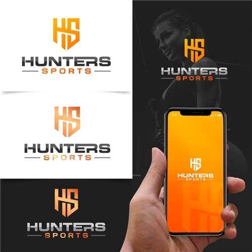 HUNTERS SPORTS | Criação de Logo Para Esportes
