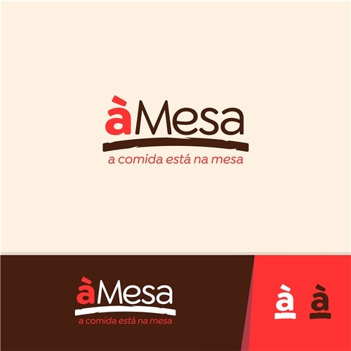 àMesa | Criação de Logo Para Alimentos & Bebidas