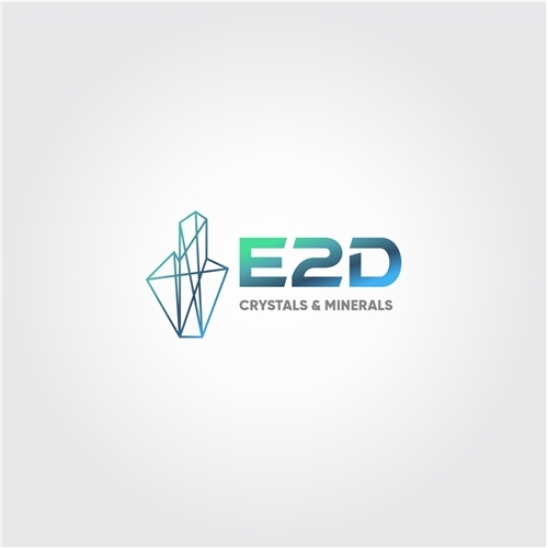 E2D CRYSTALS & MINERALS | Criação de Logo Para Decoração & Mobília