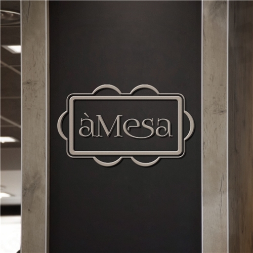 àMesa | Criação de Logo Para Alimentos & Bebidas