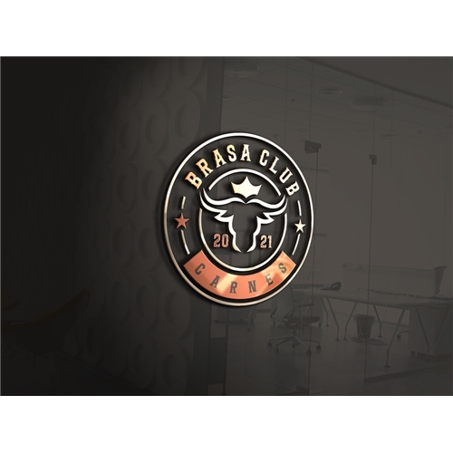 Brasa Club | Criação de Logo Para Alimentos & Bebidas