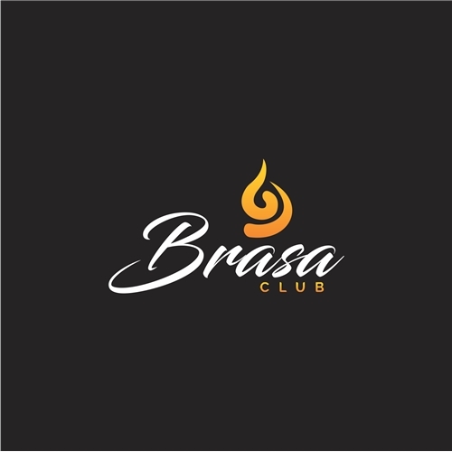 Brasa Club | Criação de Logo Para Alimentos & Bebidas