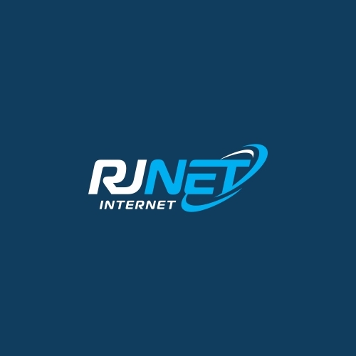 RJNET | Criação de Logo Para Computador & Internet