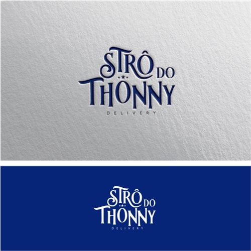 Strô do Thonny | Criação de Logo Para Alimentos & Bebidas