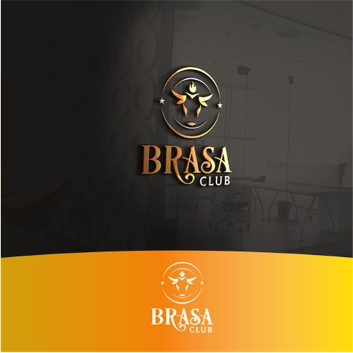 Brasa Club | Criação de Logo Para Alimentos & Bebidas