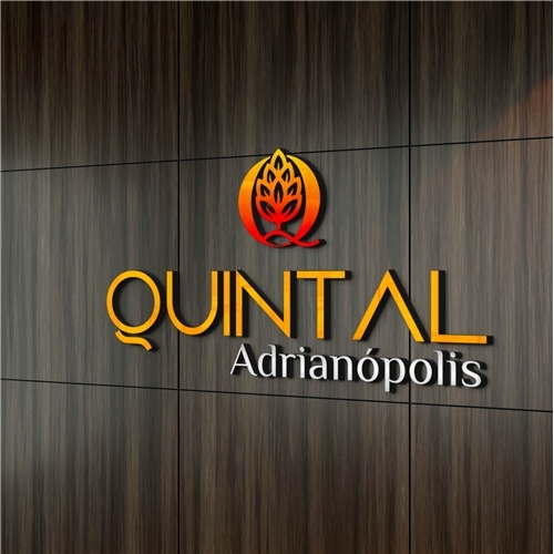 Quintal Adrianópolis | Criação de Logo Para Alimentos & Bebidas