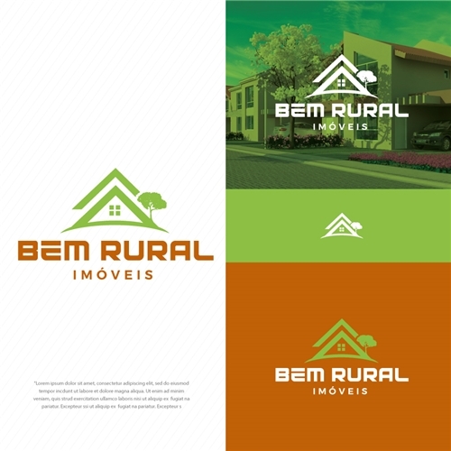 BEM RURAL IMOVEIS | Criação de Logo Para Imóveis