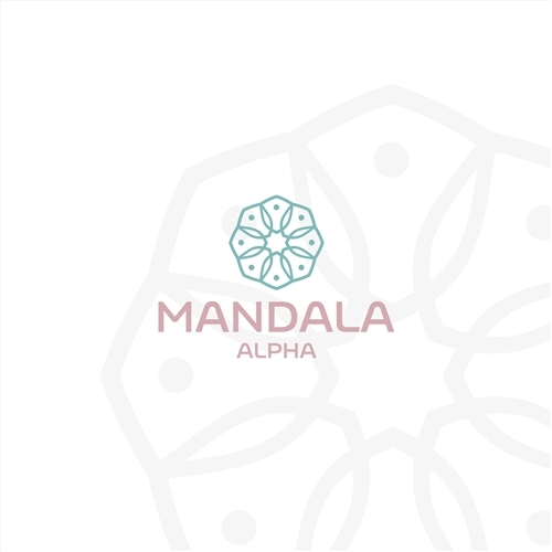 Mandala Alpha | Criação de Logo e Papelaria (6 itens) Para Artes, M...