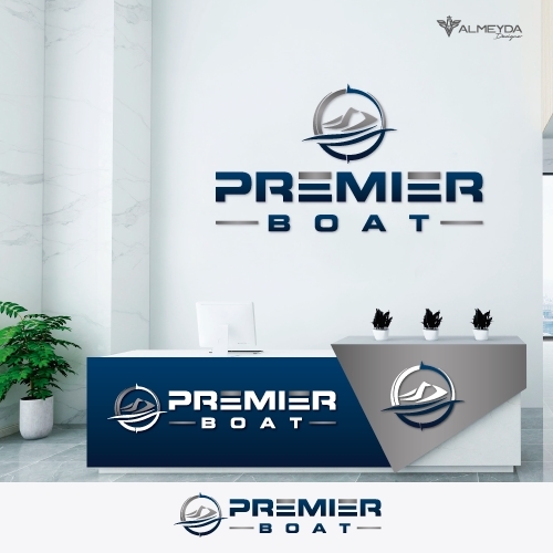 Premier Boat | Criação de Logo Para Outros
