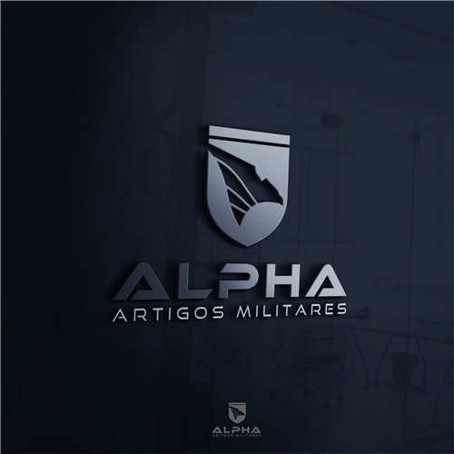 Alpha Artigos Militares | Criação de Logo Para Outros