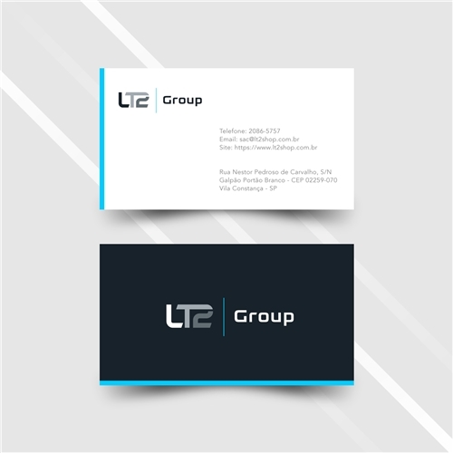 LT2 Group | Criação de Logo e Papelaria (6 itens) Para Outros