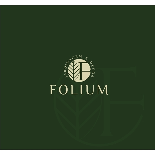 FOLIUM JARDINARIA & DECOR | Criação de Logo + Manual Básico Para Am...
