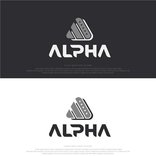 Alpha Artigos Militares | Criação de Logo Para Outros