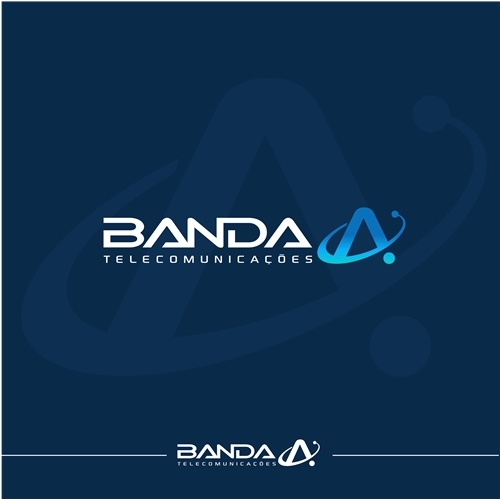 BANDA A TELECOMUNICAÇÕES | Criação de Logo Para Computador & Internet