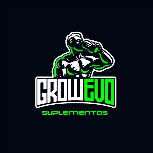 GrowEvo Suplementos | Criação de Logo Para Saúde & Nutrição