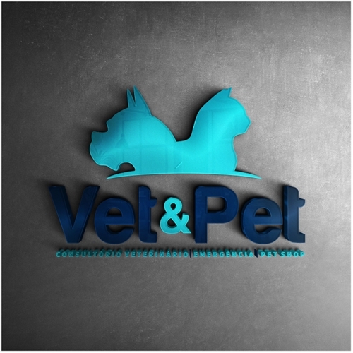 Vet & Pet | Criação de Logo Para Animais