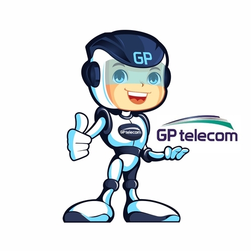 Gp Telecom | Criação de Mascote Para Computador & Internet