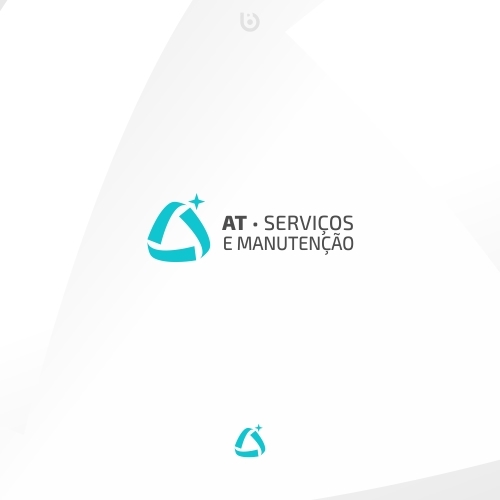 AT PRESTAÇÃO DE SERVIÇO GERAIS | Criação de Logo Para Limpeza & Se...
