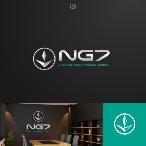 NG7 Business Performance school | Criação de Logo Para Educação & C...