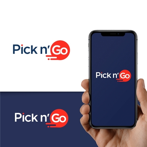 Pick n' Go | Criação de Logo + Manual Básico Para Alimentos & Bebidas