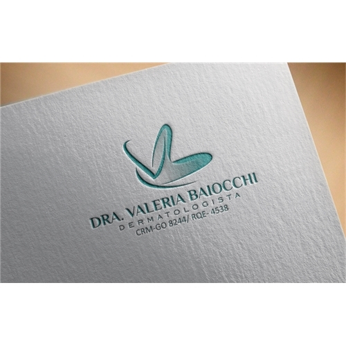 DRA VALERIA BAIOCCHI | Criação de Logo e Papelaria (6 itens) Para B...