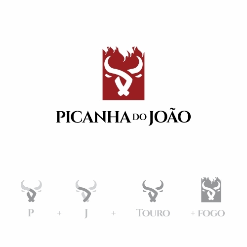 Picanha do João | Criação de Logo Para Alimentos & Bebidas