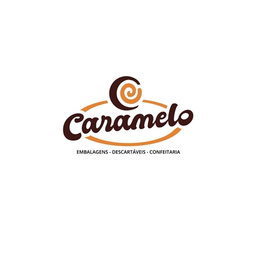 CARAMELO | Criação de Logo Para Alimentos & Bebidas