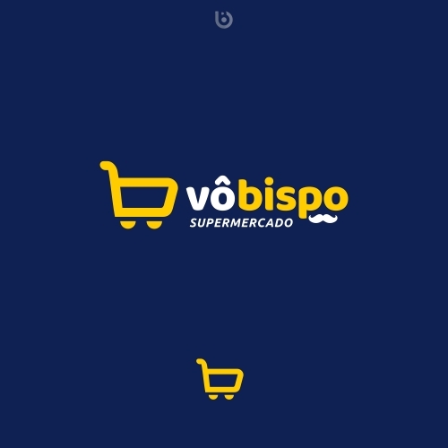 Super Vô Bispo - Mercado Express | Criação de Logo Para Alimentos